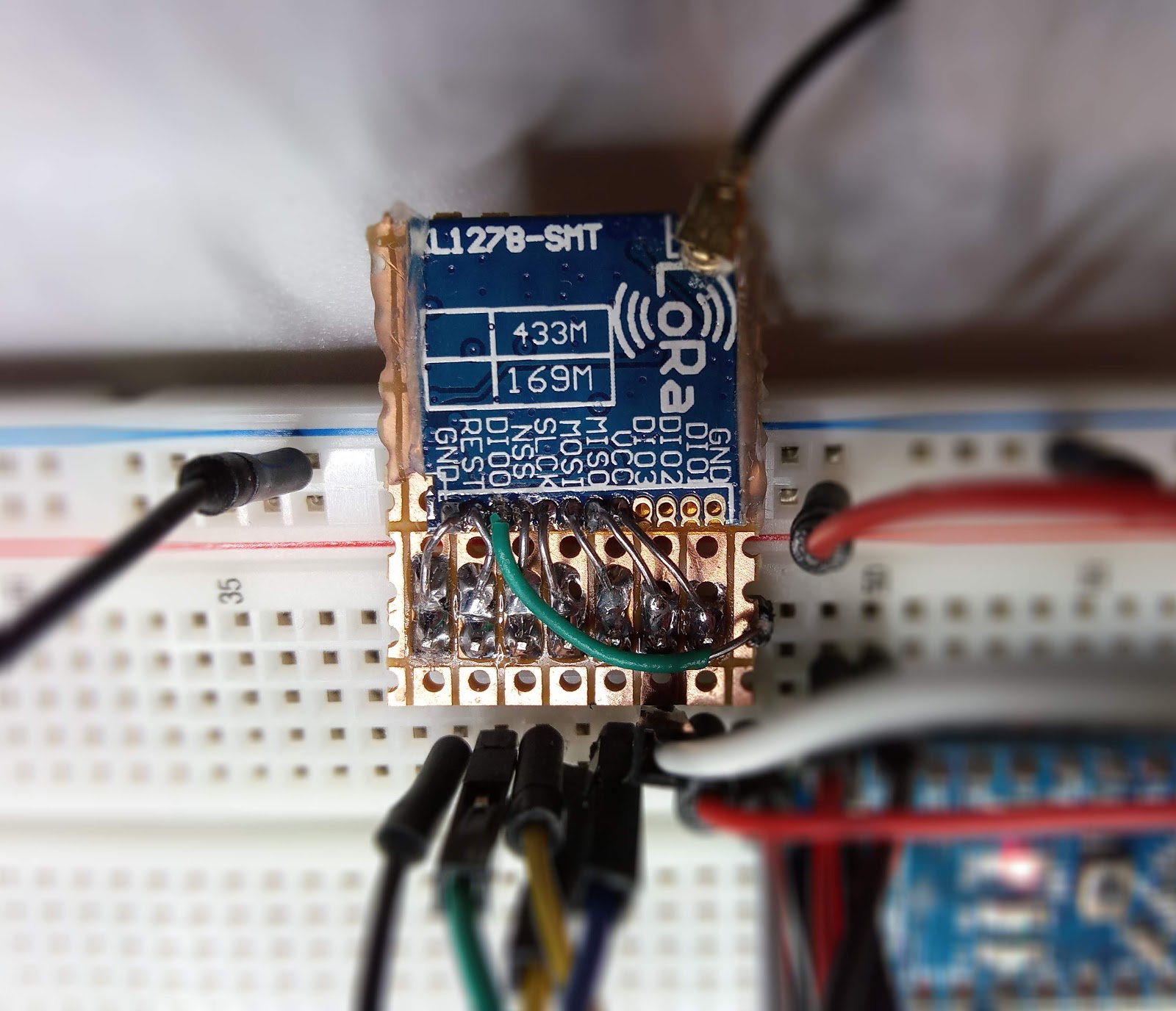 Von Sodbrennen bis Uralit: Arduino und XL1278-SMT