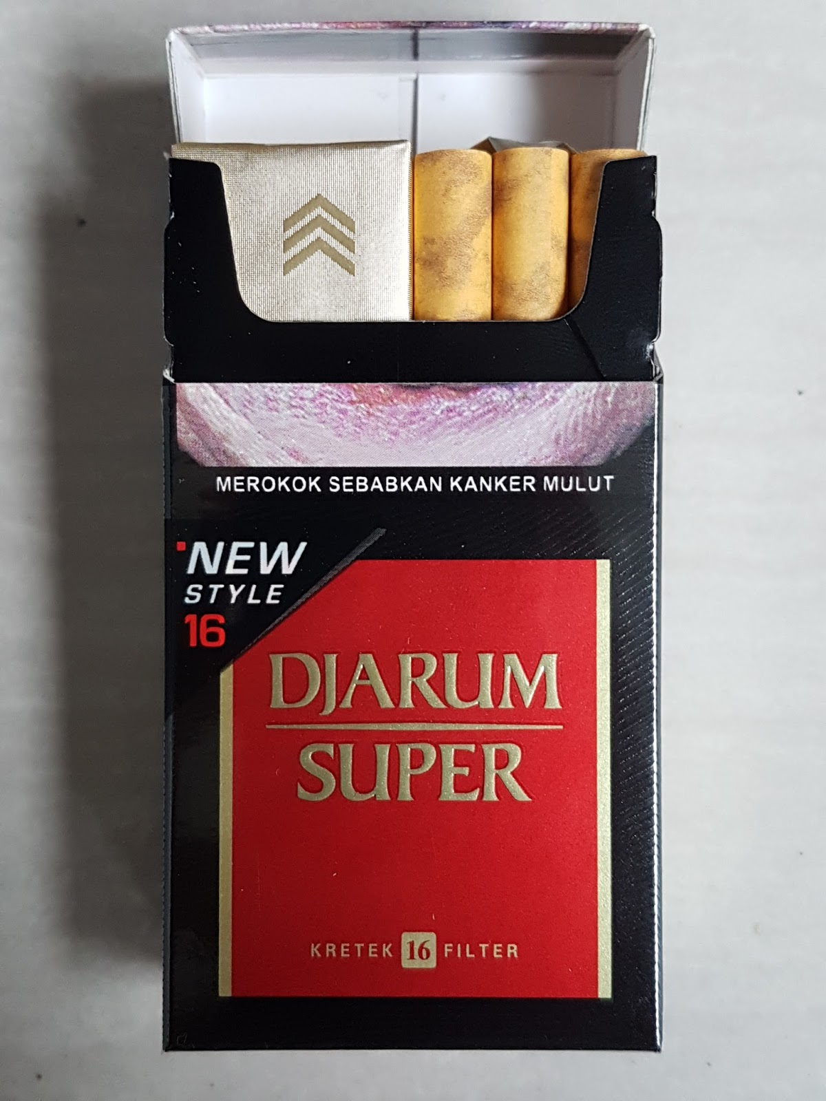 Djarum Super isi 16 Batang New Style, Inovasi Kemasan Isi 16 Pertama ...