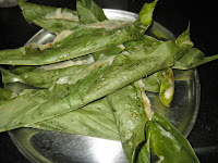 ಅಡಿಗೆ - Adige: Sweet Kadabu using Turmeric Leaf