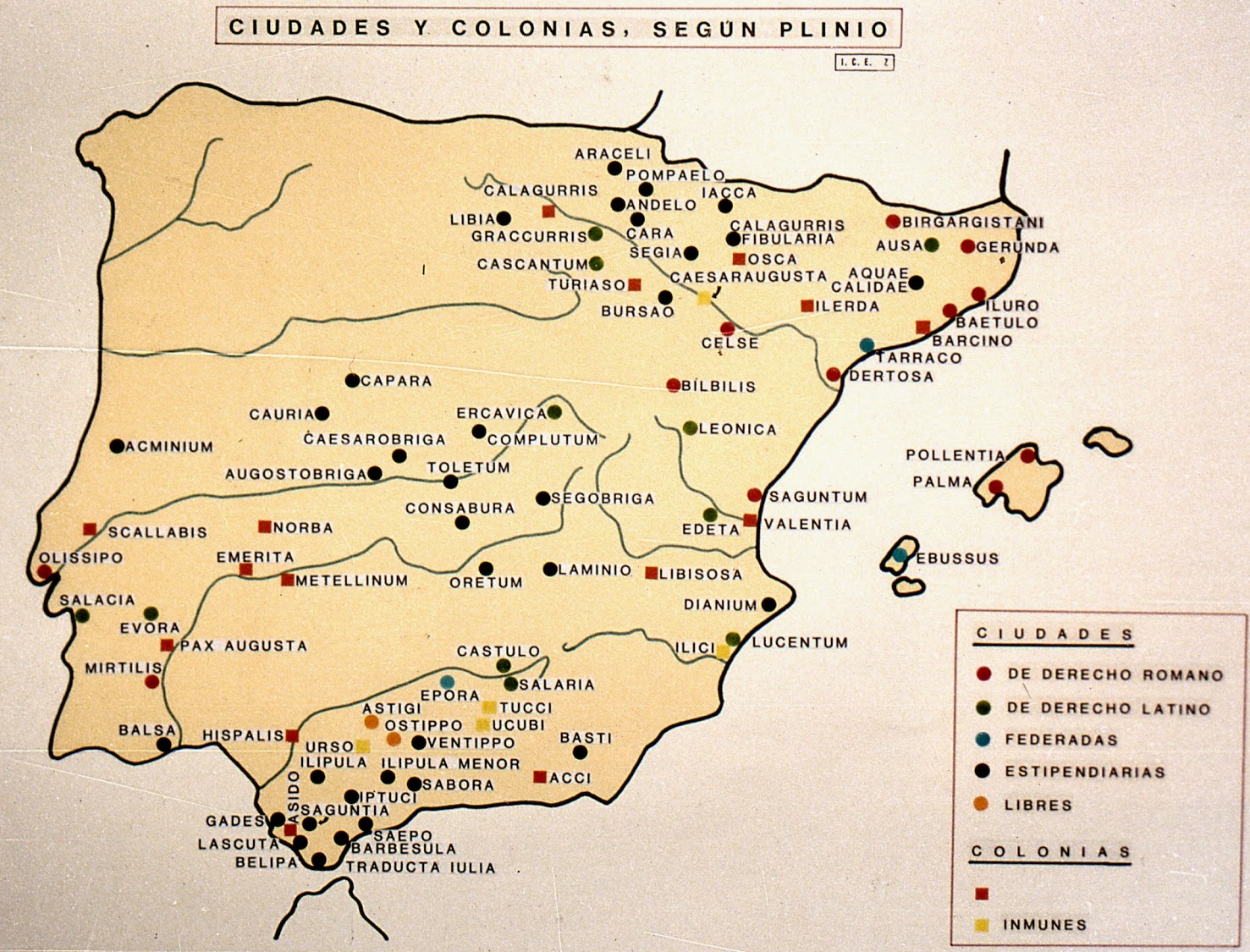 Historia, arte y geo.: Mapas de Historia de España. La Hispania Romana. II