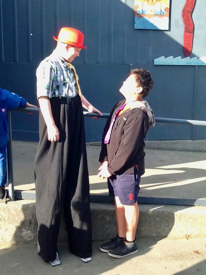 Evie's Blog: The Greatest Showman Comes to Hoon Hay School!