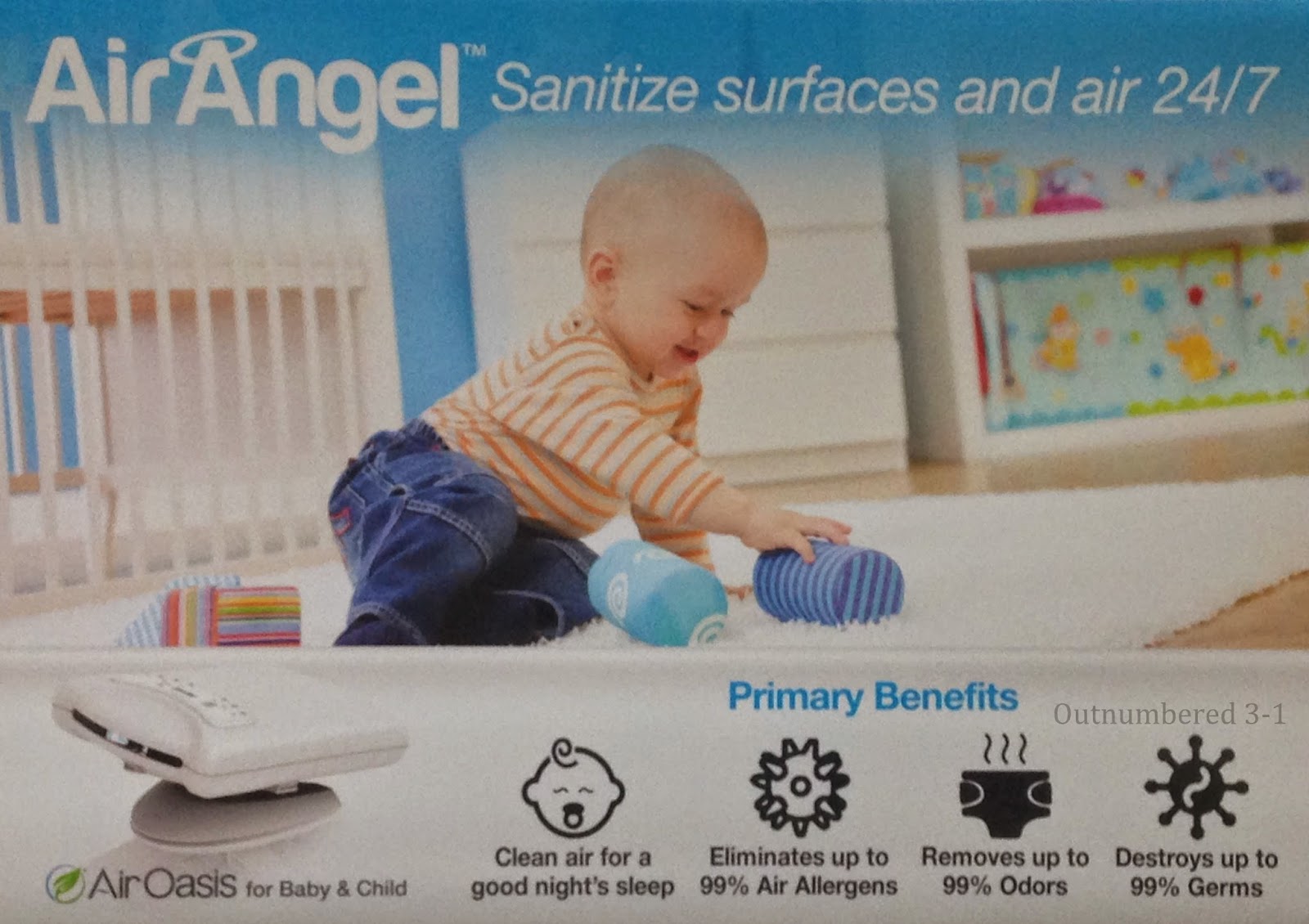 Air Angel Will Help You Eliminate Sickness - Outnumbered 3 to 1