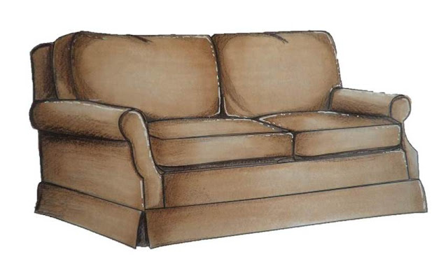 Tiffany Leigh Interior Design: Wednesday's Sketchbook: How to Colour in ...