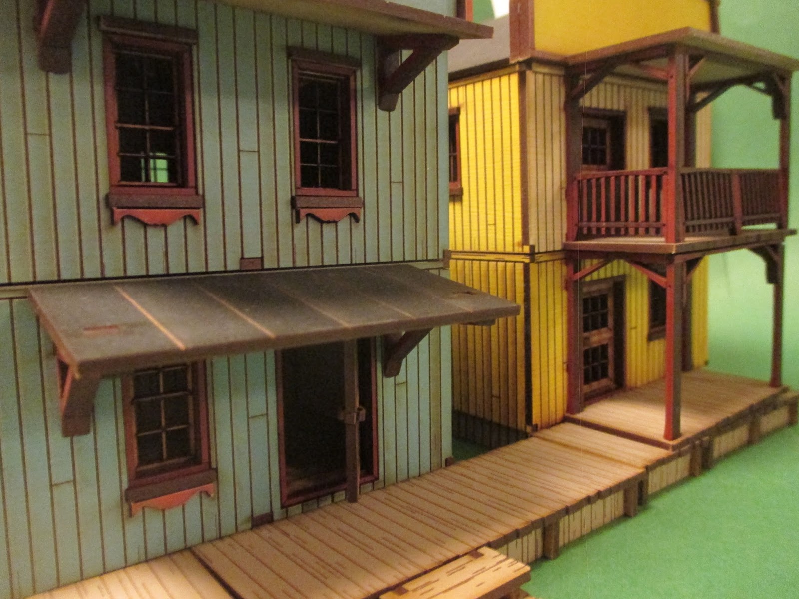 The Miniatures Man: Old West Buildings from 4Ground