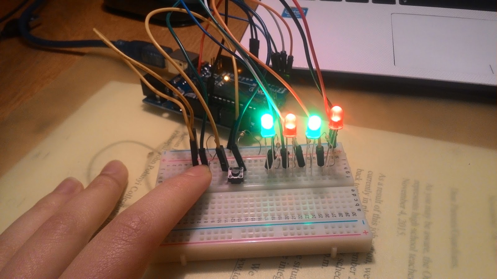 Jpci Smr Arduino Arduino Lab 3 Button Control Mandatory Challenge Completed Part 1and2