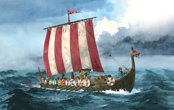 Epic World History: Vikings in Norway, Sweden, and Denmark