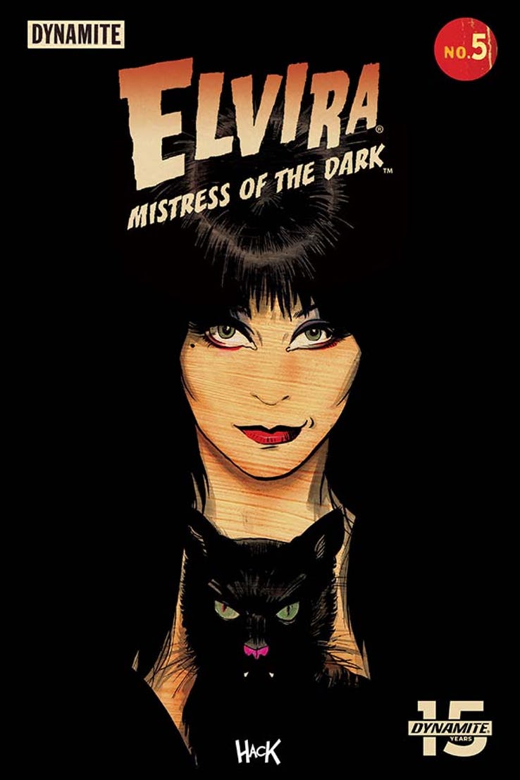 Cómic: Preview de "Elvira" núm 5 de David Avallone y Dave Acosta.