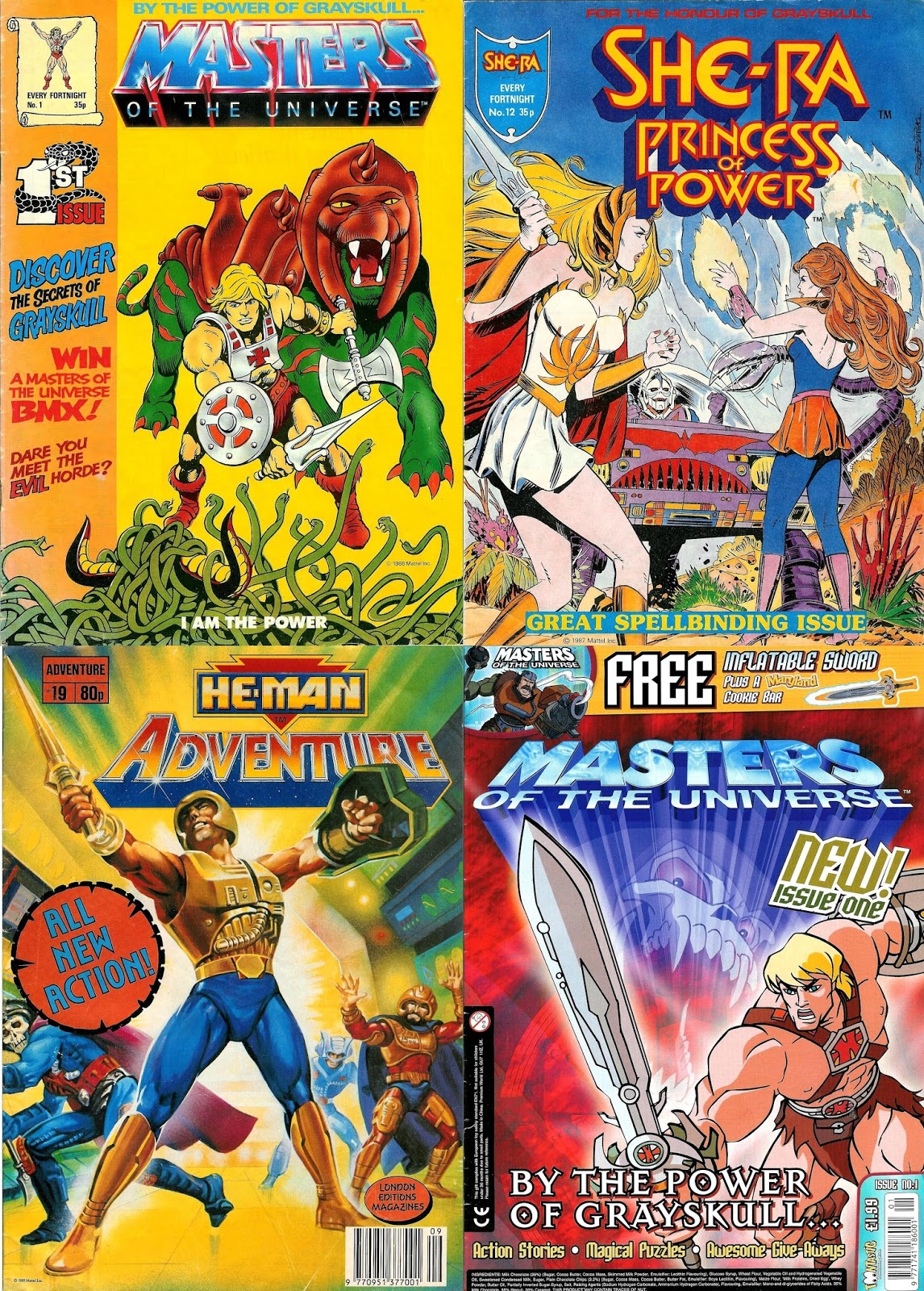 Rods Toy Box: He-man and the Masters of the Universe UK Comics