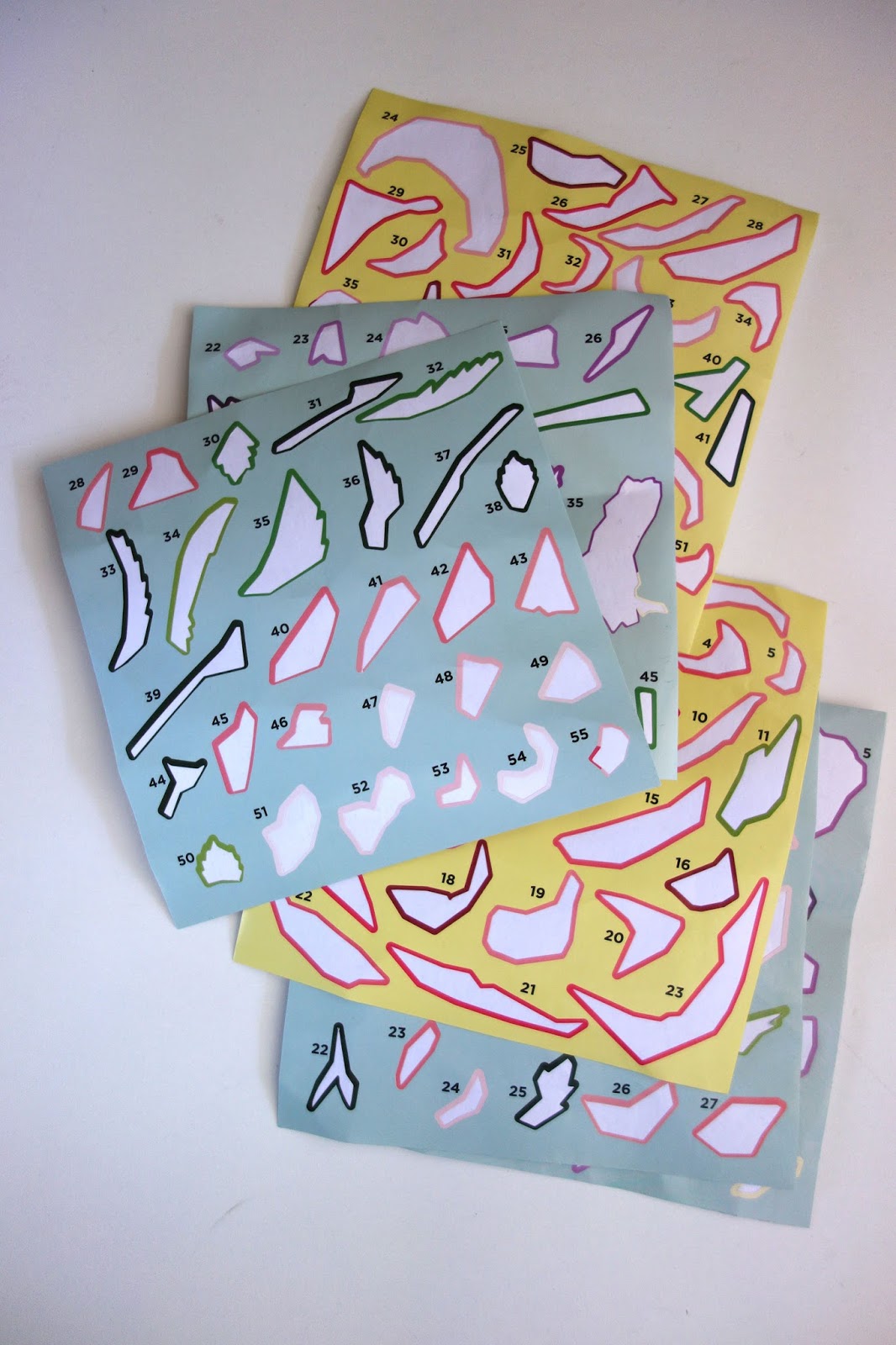 blah to TADA!: A Sticker Coloring Book