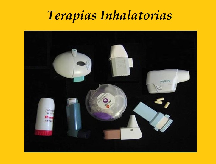 TERAPIA INHALATORIA. ADMINISTRACIÓN Y CUIDADOS