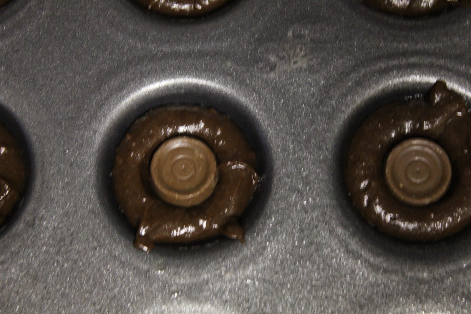 simply made with love: Mini Rolo Brownie Bites