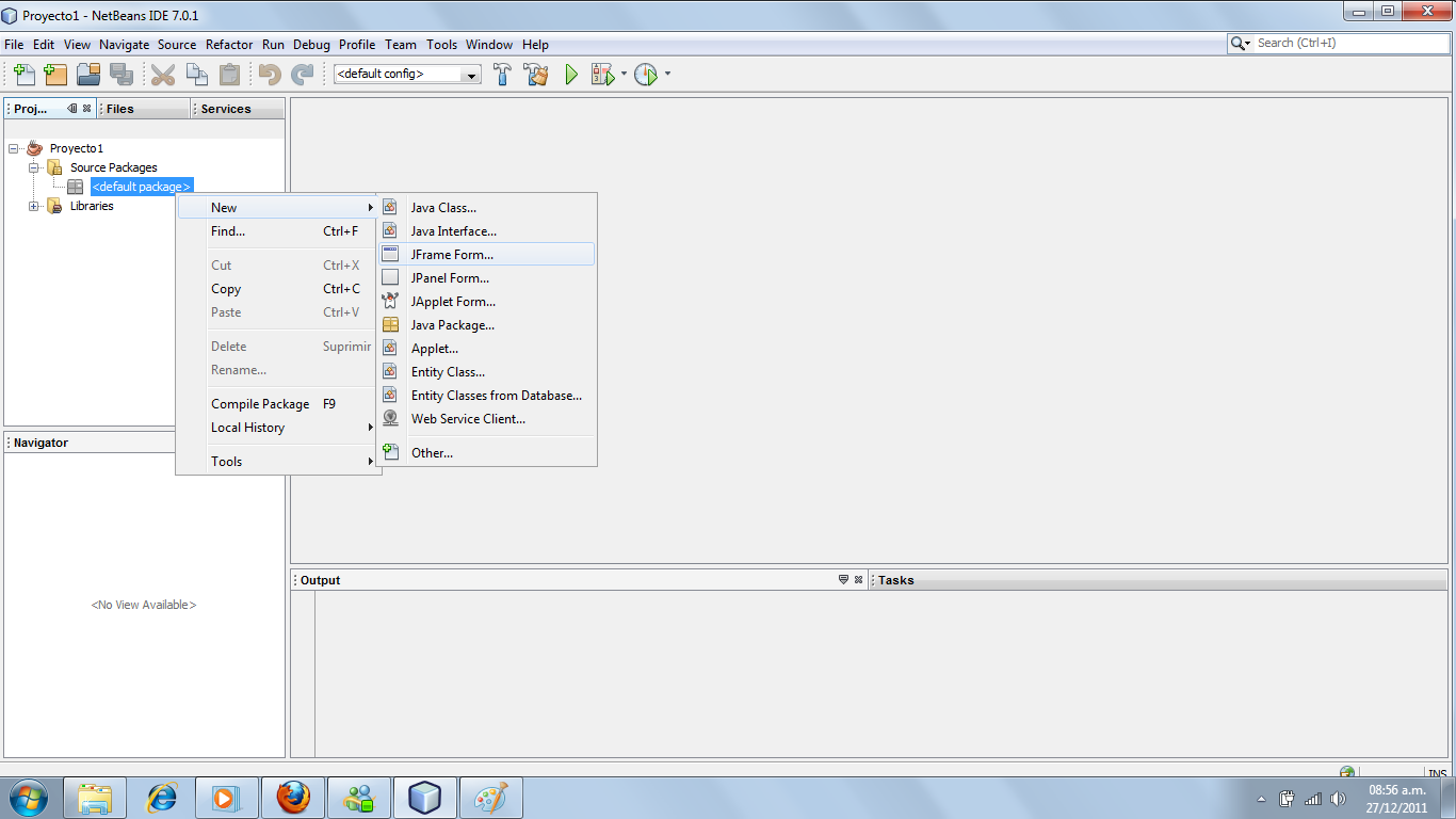 The Code Line: Lenguaje Java - Interfaz Gráfica