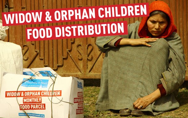 Orphans In Need: Widow and Orphan Children Food Distribution