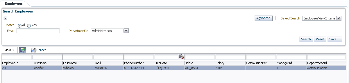 Andrej Baranovskij Blog Default Dynamic Value For Adf Query Search Field