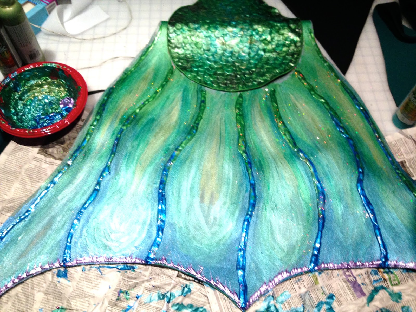 Fire Pixie Happenings: Swimming Mermaid Tail Tutorial - How I made my ...