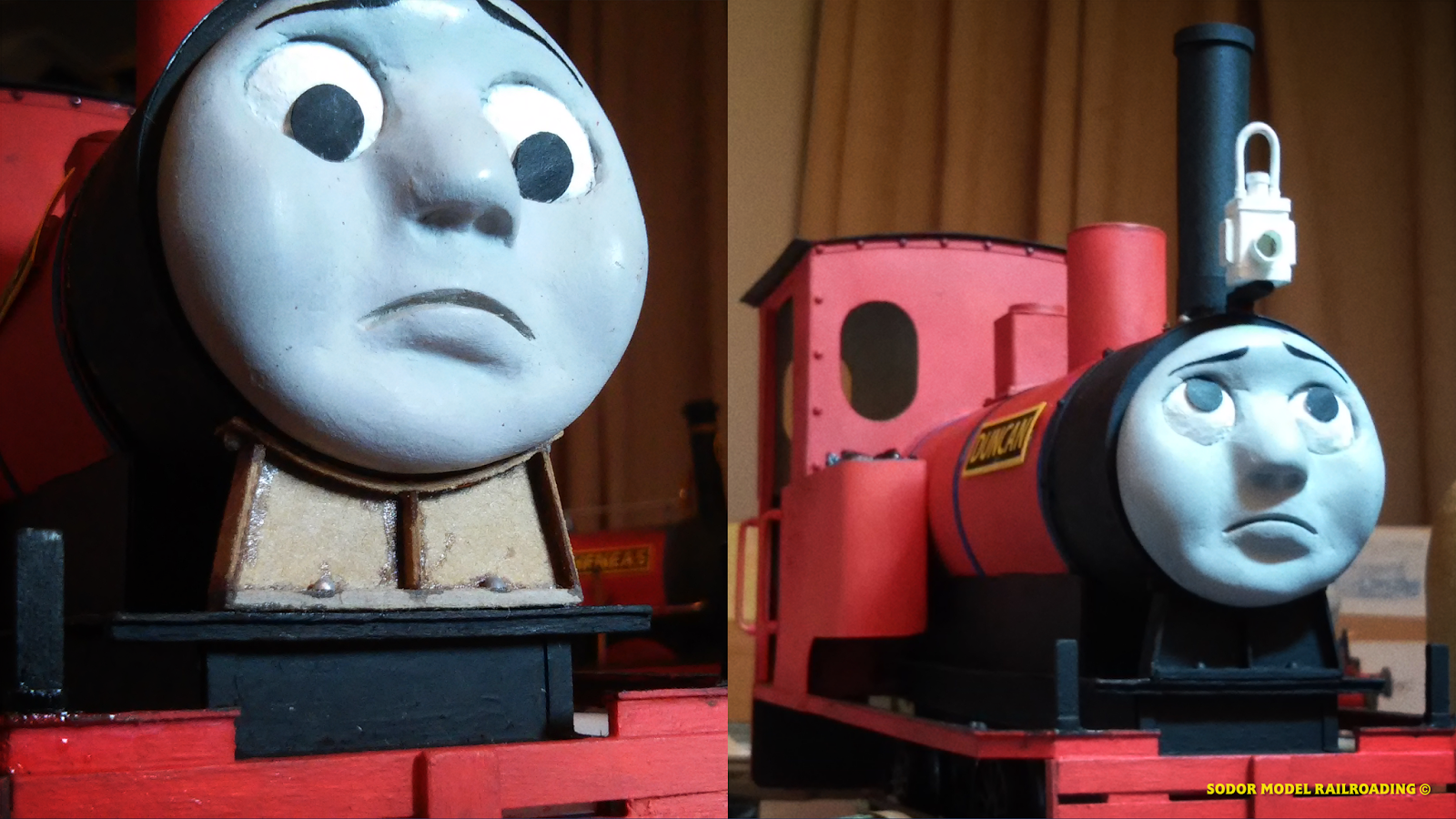 SodorModelRailroading: Scratch-Building Duncan | 16mm Scale