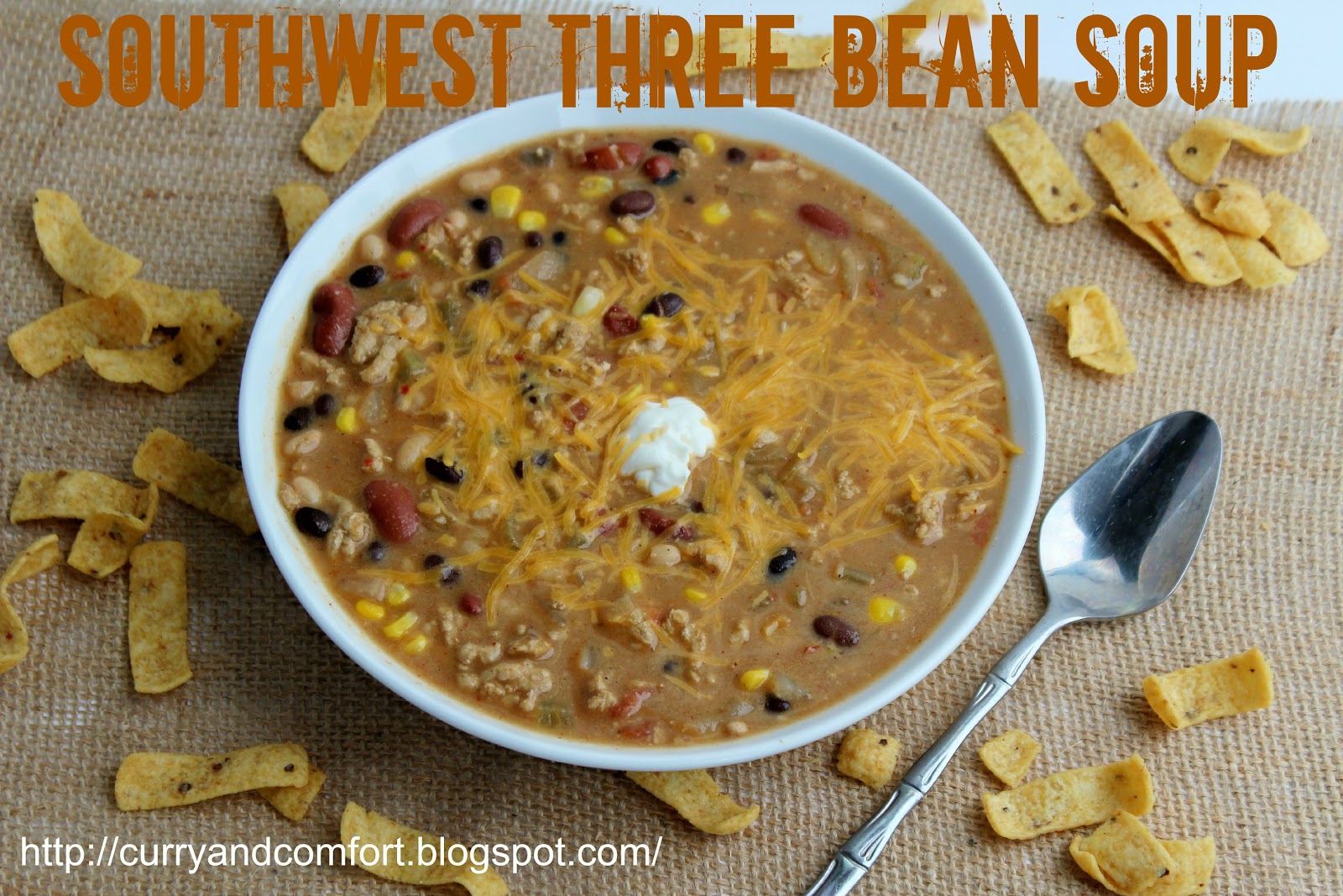 Kitchen Simmer: Southwestern Three Bean Soup with Chicken