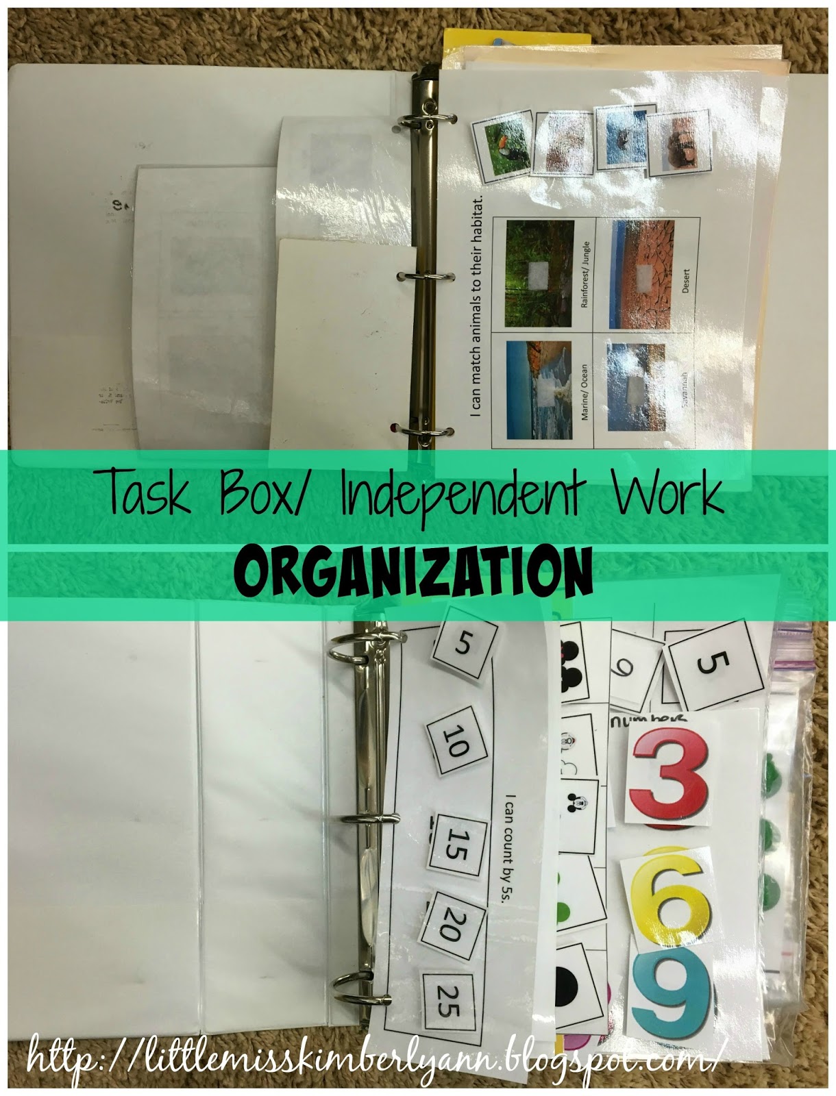 Little Miss Kim's Class: Task Box / Independent Work Organization in ...