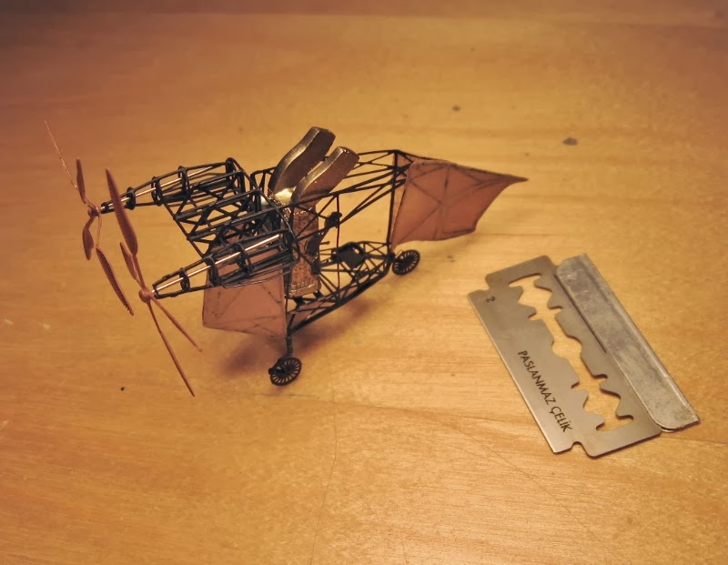 Wings of Intent: dR design Clement Ader Avion III - 1/72 photoetched/resin