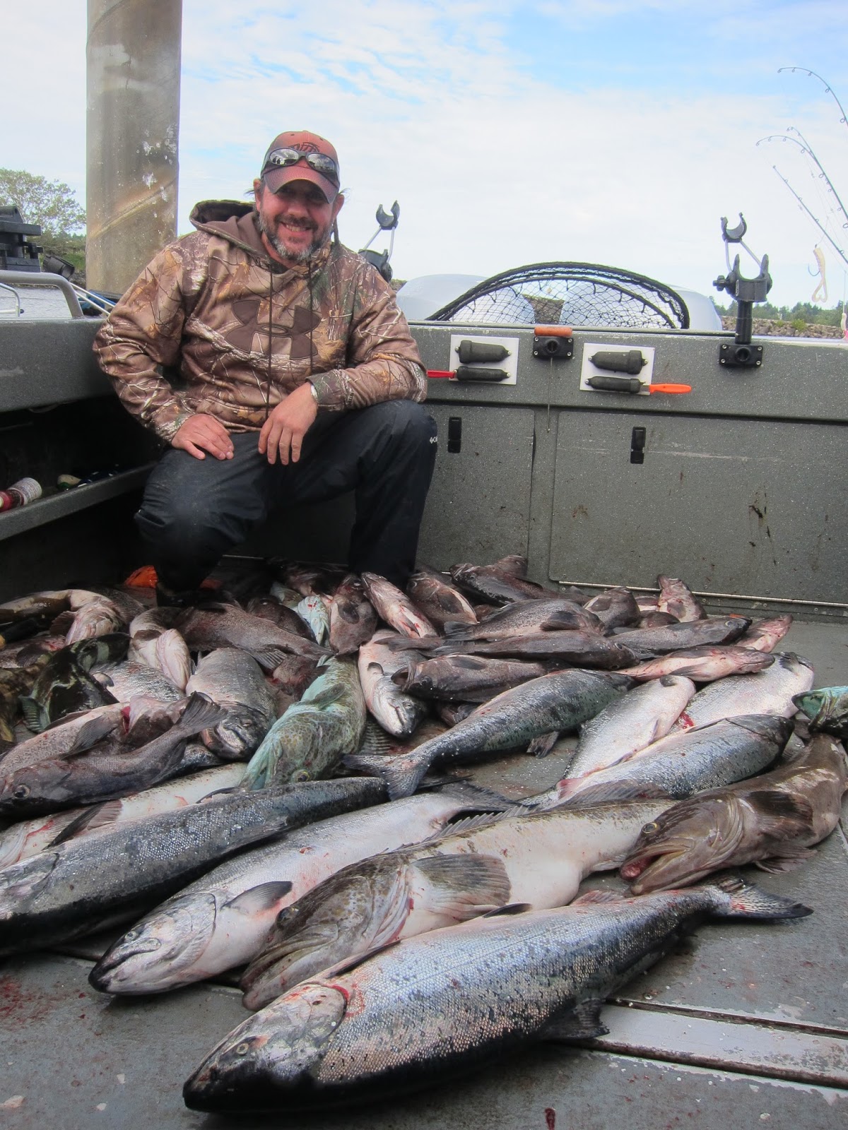 Todds Extreme Fishing: Neah bay salmon, lingcod, and bottom fish!