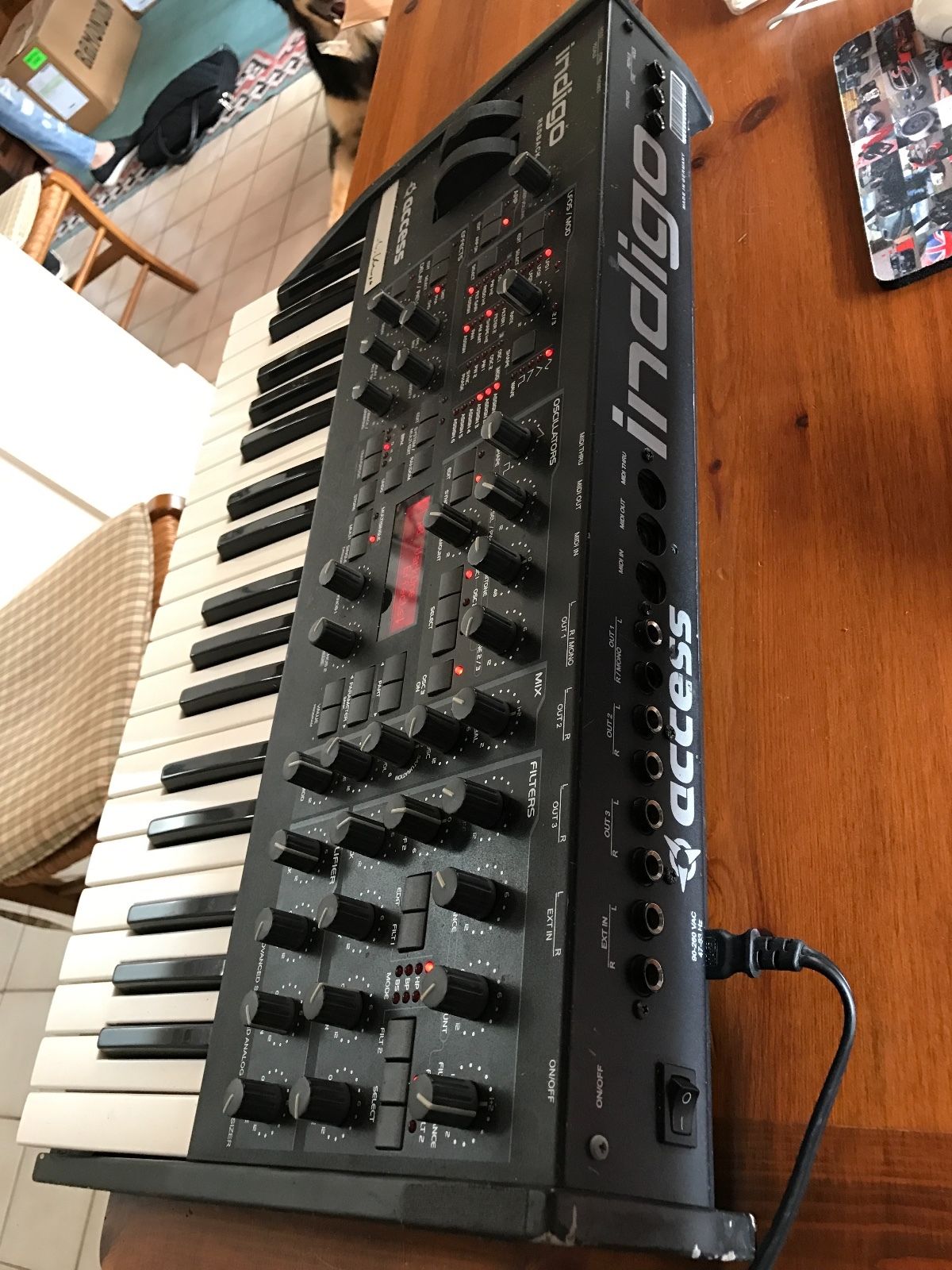 MATRIXSYNTH: Access Virus Indigo Keyboard Synthesizer