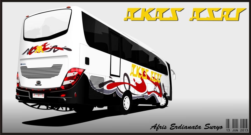 Akas Asri - Super Jetbus, Adiputro | BUS Painting