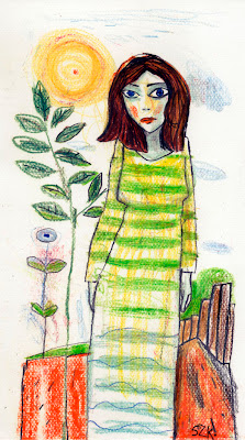 Szántói Krisztián illusztrátor: Kert