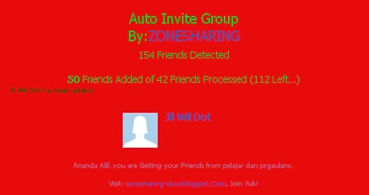 Auto Invite Facebook Group 2014 ~ Zone Sharing