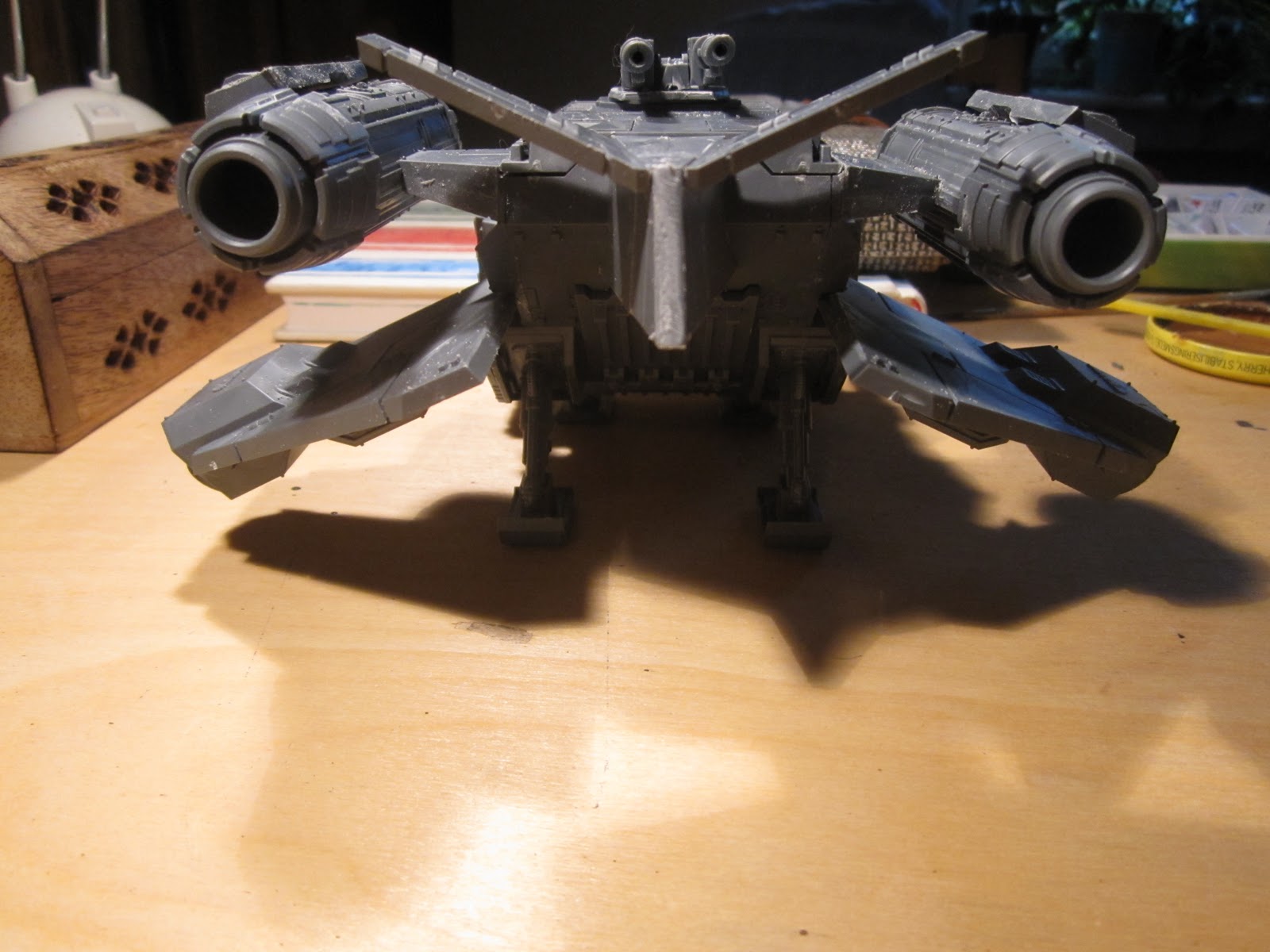 Wh 40k modelling blog by Agis: Reaver progress and Storm Raven mod.