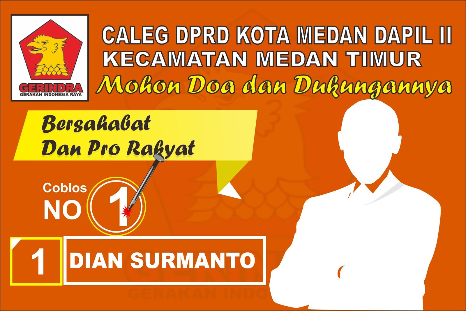 58+ Terbaru Spanduk Caleg Cdr, Desain Spanduk