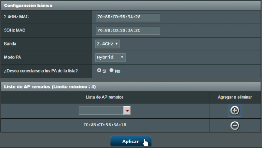 Instalar y configurar un puente inalámbrico