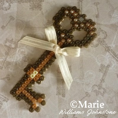 Key to My Heart Craft Perler Bead Pattern