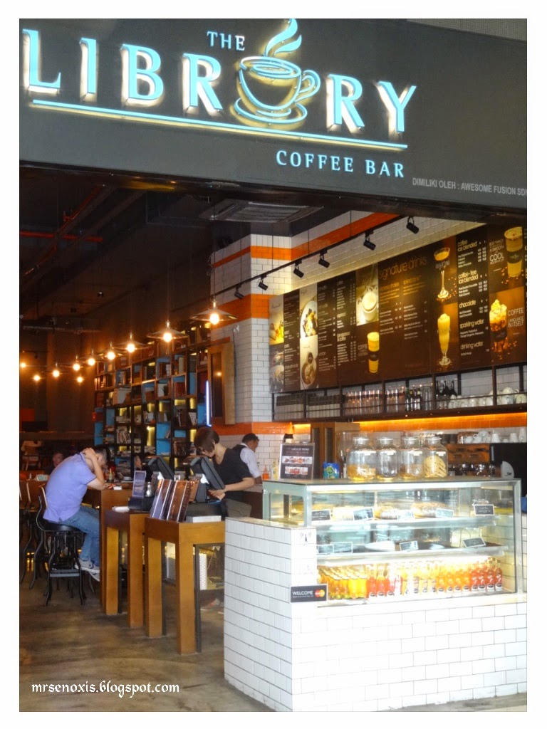 Me as MrsEnoxis: Lunch @ The Library Coffee Bar Nexus Bangsar