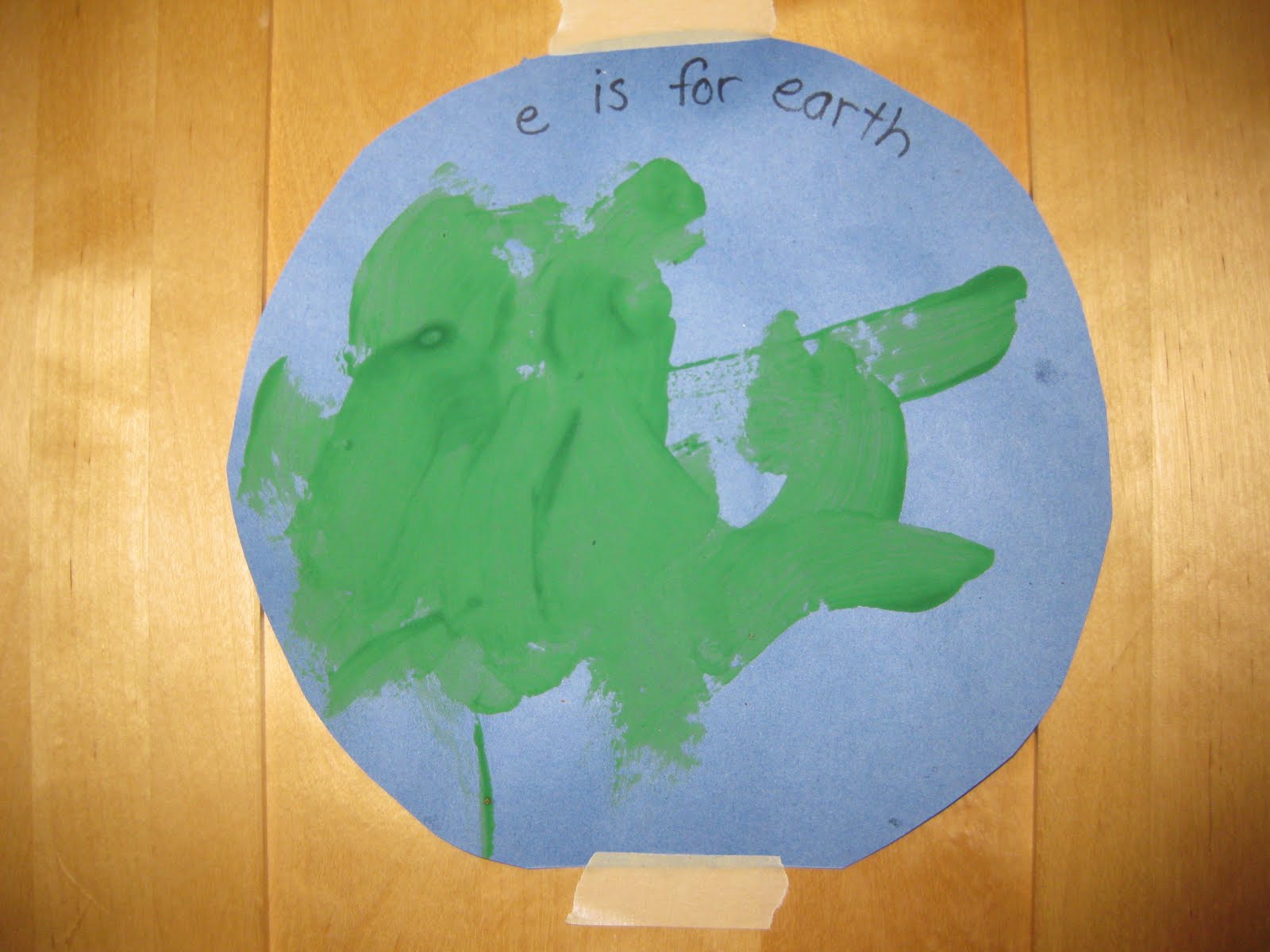 Nursery Rhymes and Fun Times: e is for earth