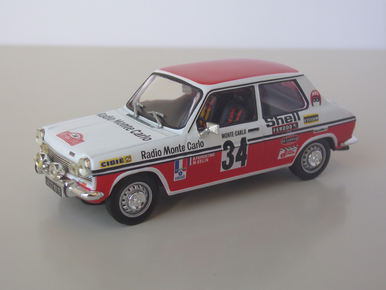 Máquinas à Escala: Simca 1100 S, Rally (1972) - 1/43 - Ixo/Altaya
