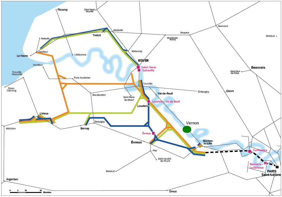 Vernon Train de Vie: Le projet de Ligne Nouvelle Paris-Normandie (LNPN ...