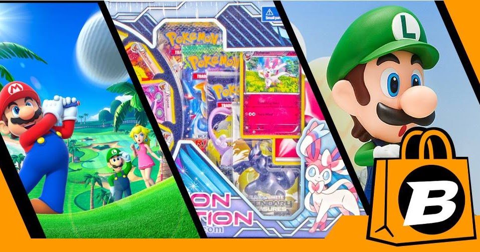 Mario Golf, Box Sylveon e Luigi Nendoroid no PromoBlast de hoje ...
