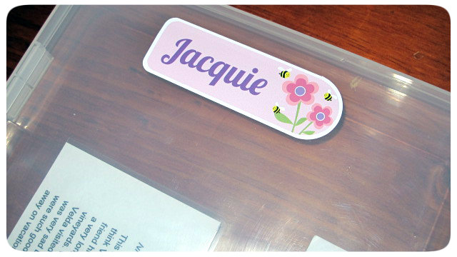 The cutest labels - Hippo Blue