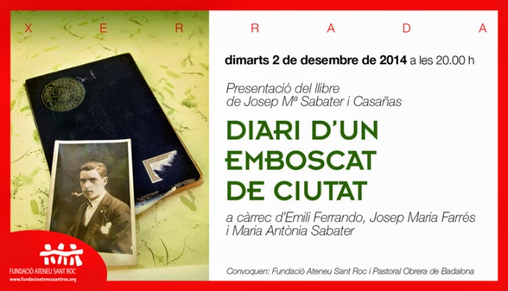 PASTORAL OBRERA DE BARCELONA: PRESENTACIÓ DEL LLIBRE DIARI D'UN ...