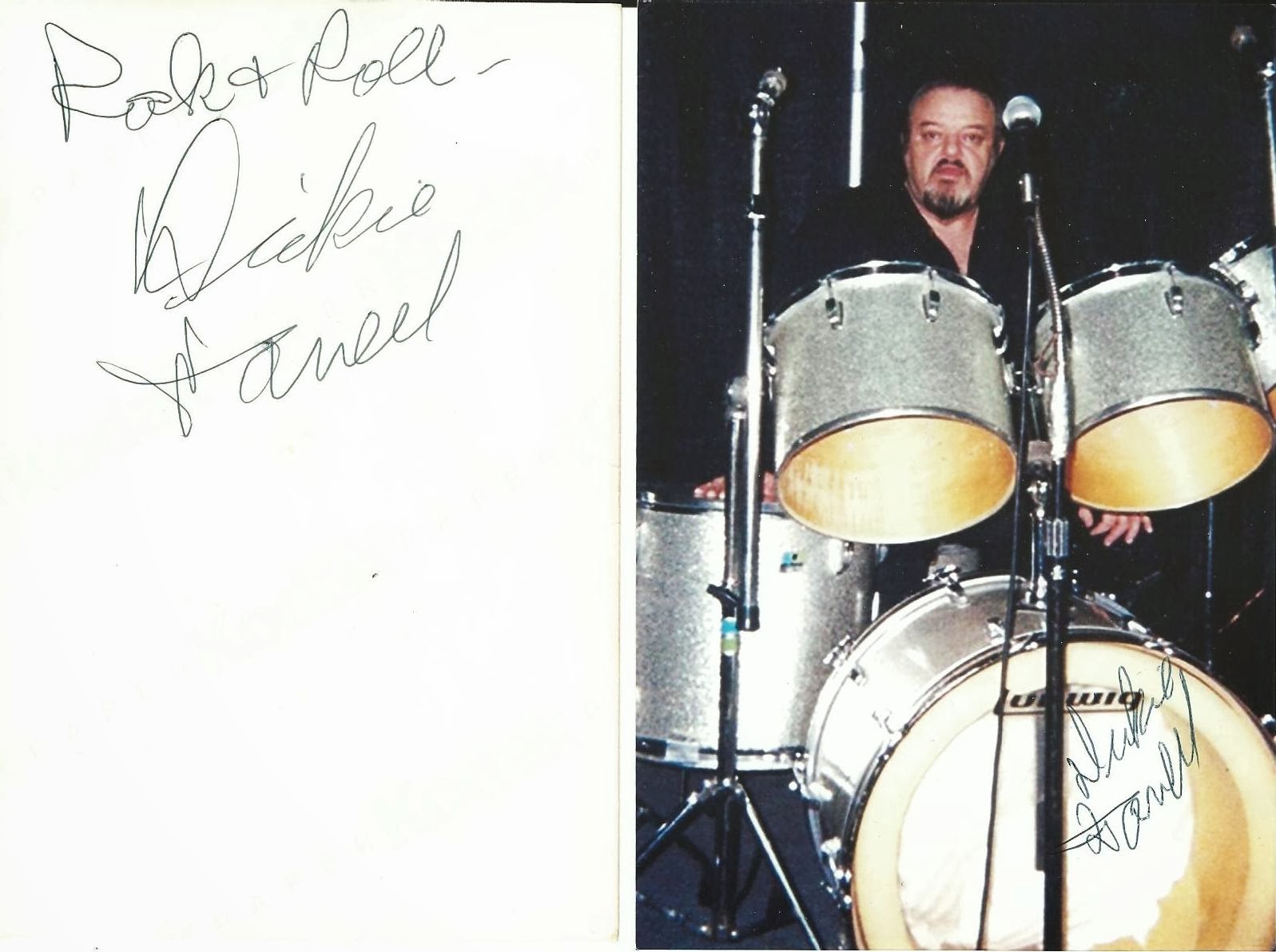 Let's Keep the 50's Spirit Alive!: Dickie Harrell Authographs ( Dickie ...