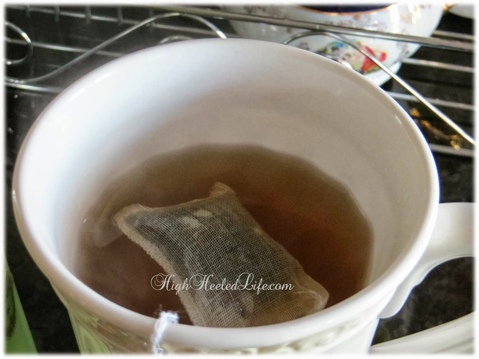 Celia M. ~ Living My High Heeled Life: Catching Up over a Cup of Tea