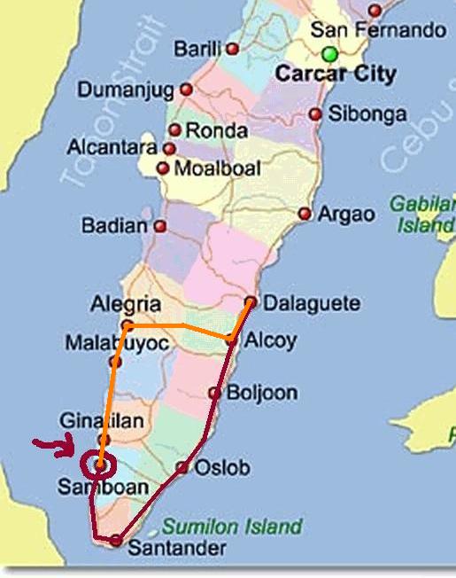 "SA AKONG KA-LAAGAN": Samboan's Escala de Jacobo and Aguinid Falls