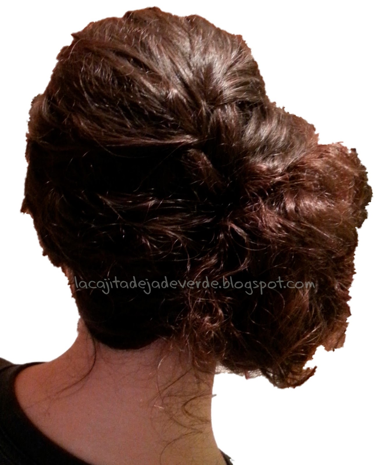 La cajita de Jade verde: 2 Recogidos fáciles para pelo rizado