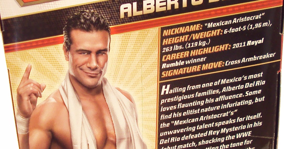 3B's Toy Hive: WWE Elite, Alberto Del Rio - Review