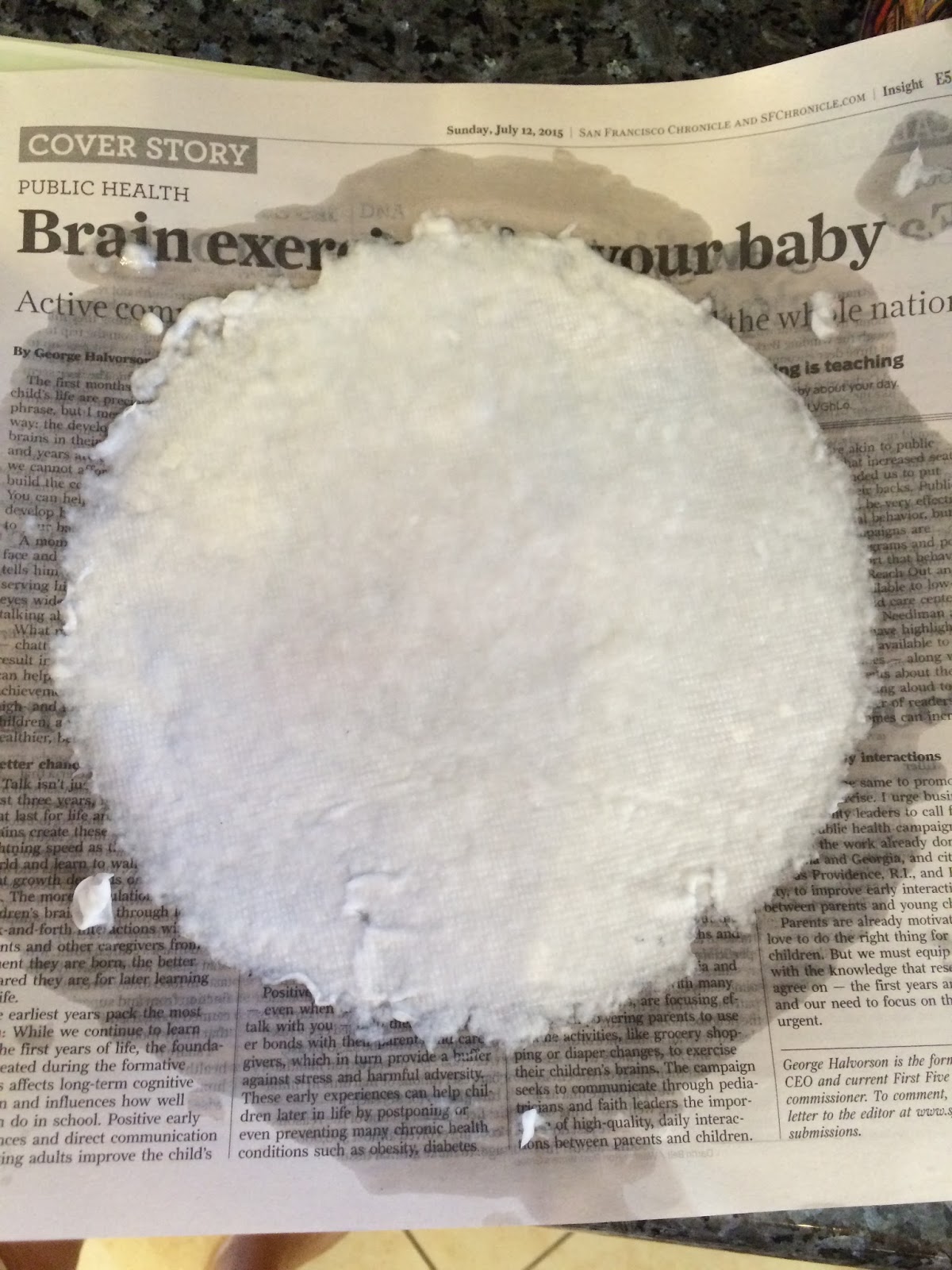 Kathy's Art Project Ideas: Handmade Paper Wish Bowls and Paper Casting ...