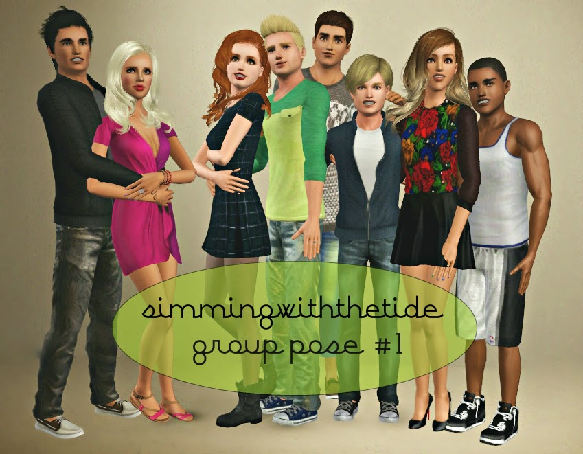 Sims 3 Friendship Poses
