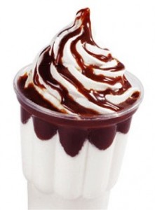 A Better Future: KFC Secret Indulgent Sundae VS McD Chocolate Sundae