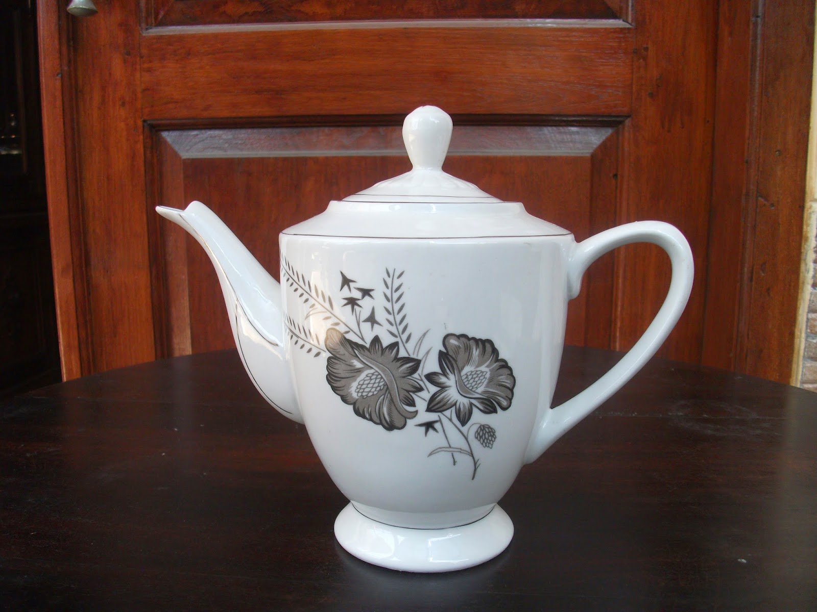 Admiral Antique: Tea Set Bunga Padi + Piring Kue