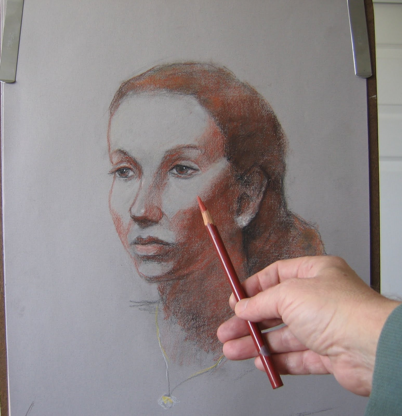 Random Acts of Portrait Drawing: About Live Portrait Drawing