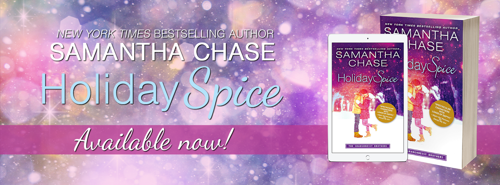 Books According to Abby: Samantha Chase - Holiday Spice review and excerpt